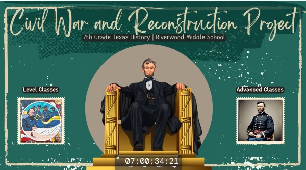 Civil War and Reconstruction Project | Genially