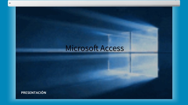 MICROSOFT ACCESS | Genially
