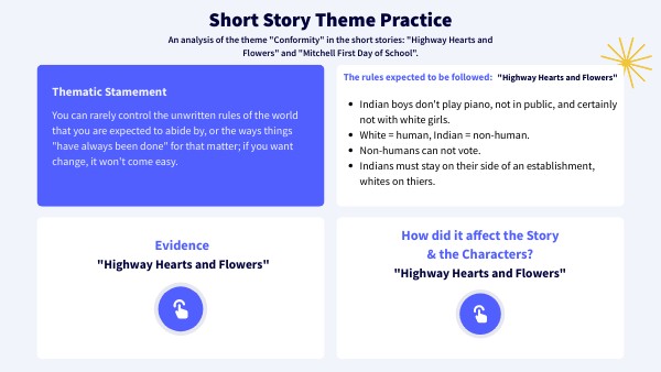Short Story Theme Practice