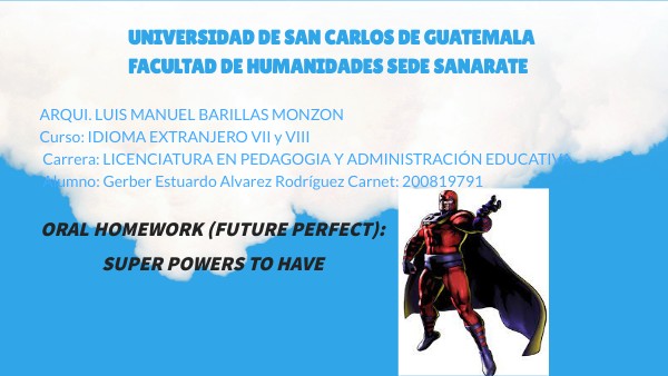 SUPER POWER PRESENTATION
