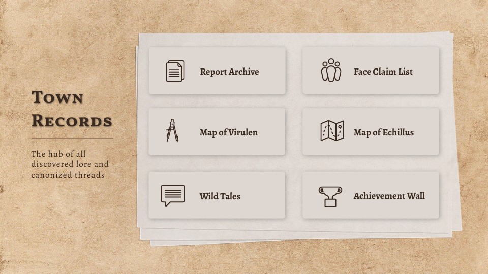 Town Records | Genially