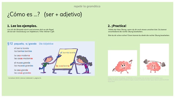 ¿Cómo es...? (ser+adjetivo)