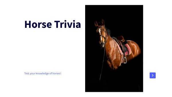 Horse Quiz | Genially