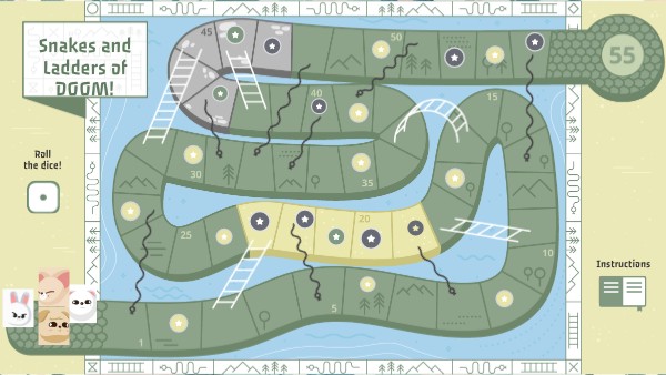 SNAKES AND LADDERS OF DOOM! | Genially