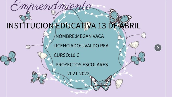 IDEA DE EMPRENDIMIENTO | Genially