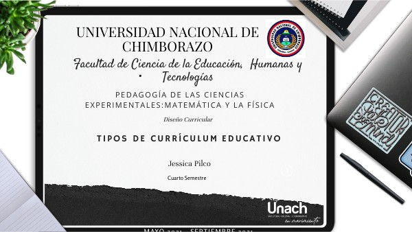 Tipos de Currículum Educativo | Genially