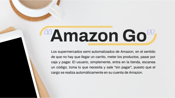 Amazon Go | Genially