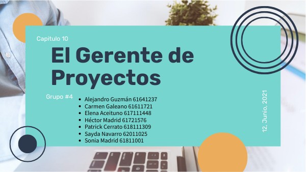 El Gerente de proyectos | Genially