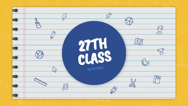 25th Class Starters | Genially