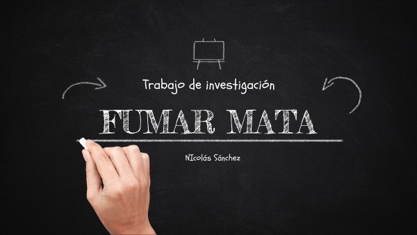 PRESENTACIÓN fumar mata Nico S | Genially