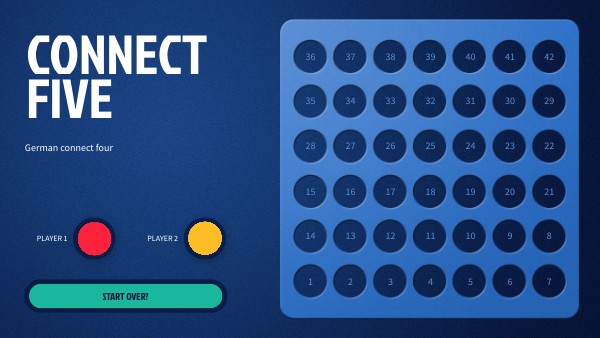 CONNECT FOUR GAME | Genially
