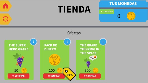 TIENDA actualización anterior - Mini Uva | Genially