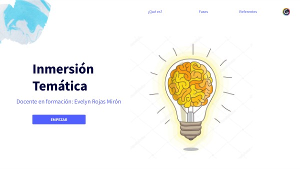 Inmersión Temática | Genially