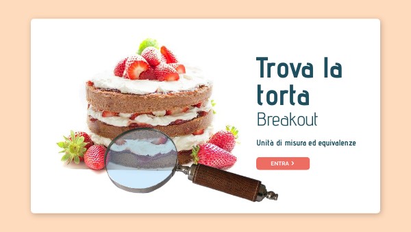 TROVA LA TORTA - ESCAPE GAME - DEMO | Genially