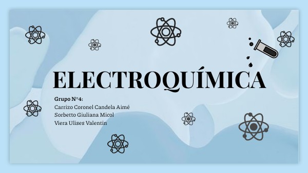 Presentación Electroquímica | Genially