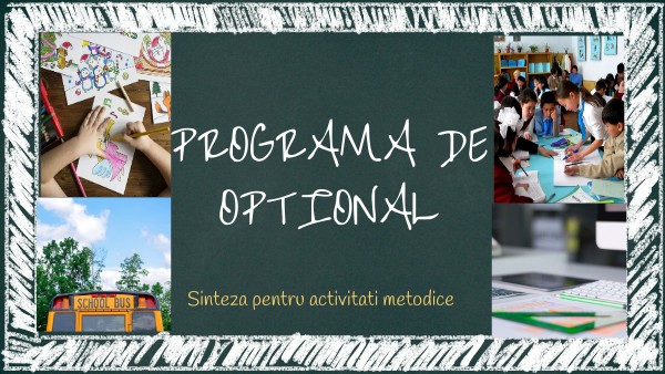 Programa de optional | Genially