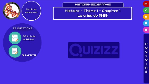 Histoire - Thème 1 - Chapitre 1