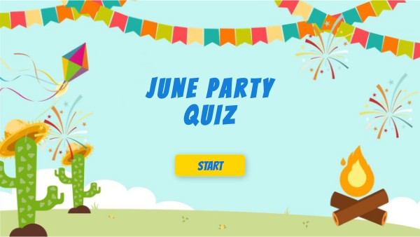 June party Quiz | Genially