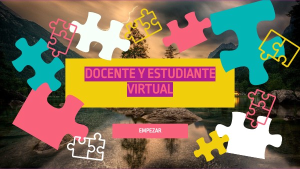 Docente y estudiante virtual | Genially