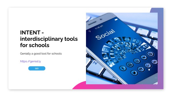 Intent - tool for schools | Genially