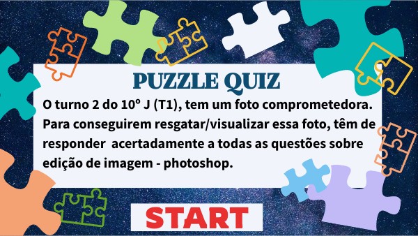 T1 - PUZZLE QUIZ- Edição Imagem