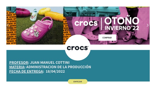 CROCS INC. | Genially