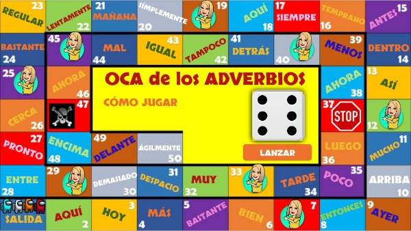 Oca de los adverbios | Genially