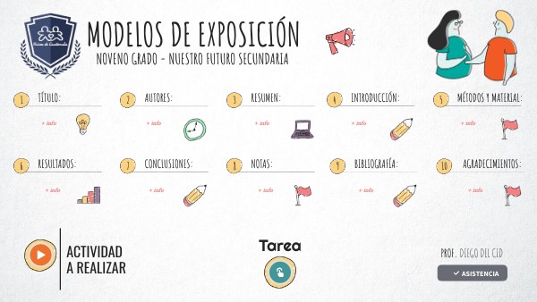 Modelos de exposición 3ro. | Genially