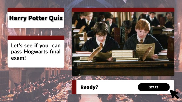 HARRY POTTER QUIZ | Genially