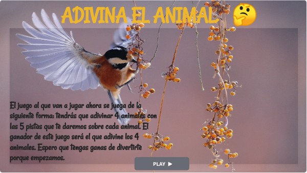 ¿QUE ANIMAL SOY? | Genially