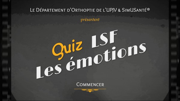 Fête de la Science 2021 - Les émotions en LSF | Genially