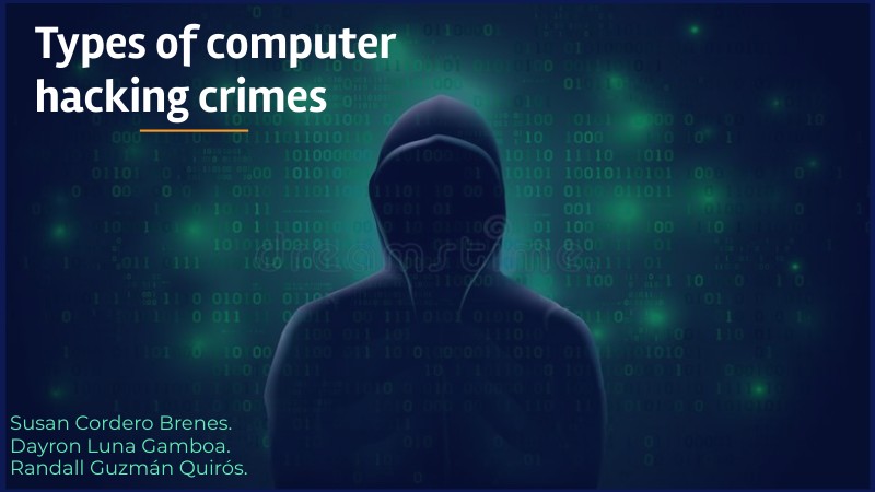 typesofcybercrime | Genially
