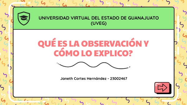 Observación | Genially