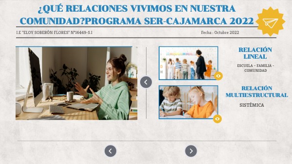 Relaciones en comunidad-Programa Ser Cajamarca | Genially