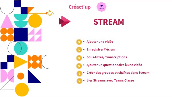 Stream Creact'Up
