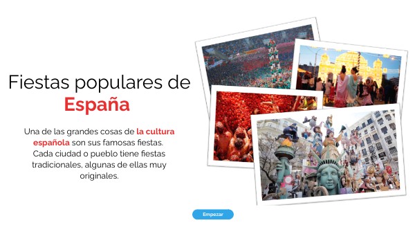 fiestas de España | Genially