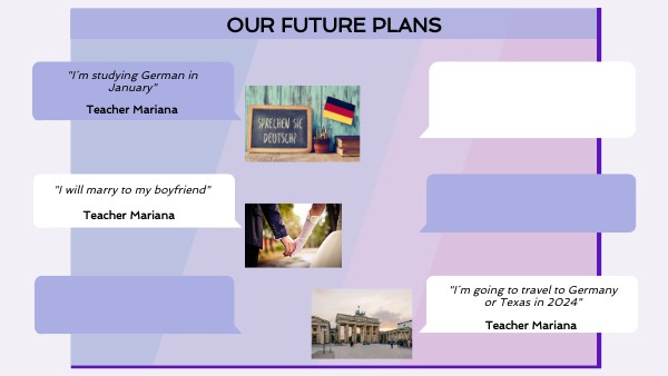 Our future plans | Genially