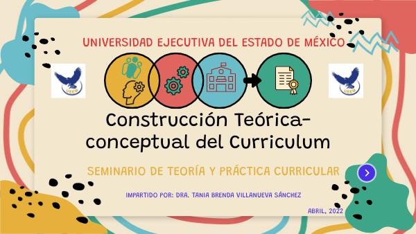 Construcción teórica del curriculum.