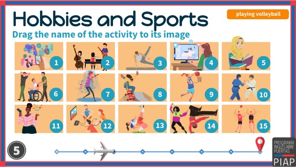 TTEE WK 3: Hobbies and Sports vocab