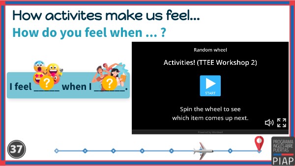 TTEE WK 2: How do you feel when... | Genially