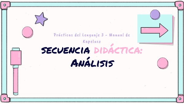 Análisis De Secuencia Didáctica