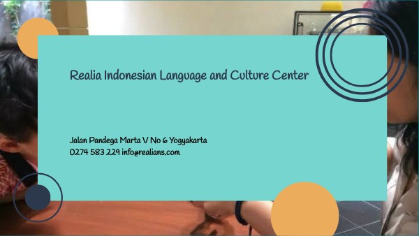 REALIA Indonesian Language Course | Genially