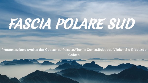 Lavoro di geografia