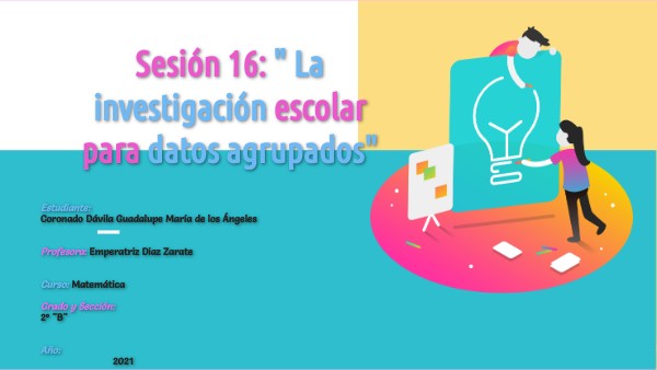 Sesión 16 de matemática (15/07/21) | Genially