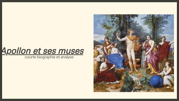 Apollon et ses muses | Genially
