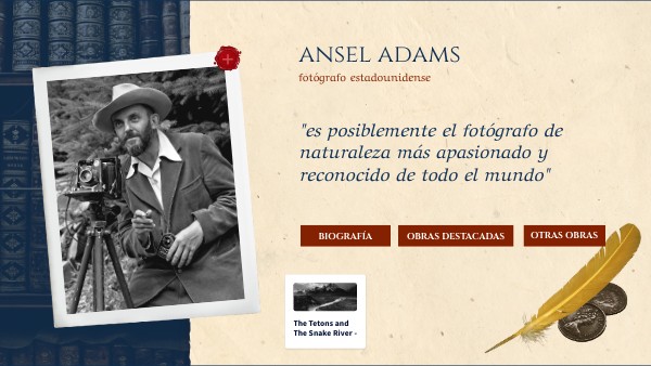 ANSEL ADAMS | Genially