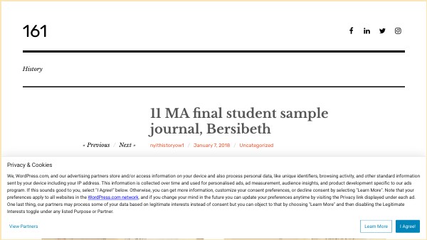 journal sample | Genially