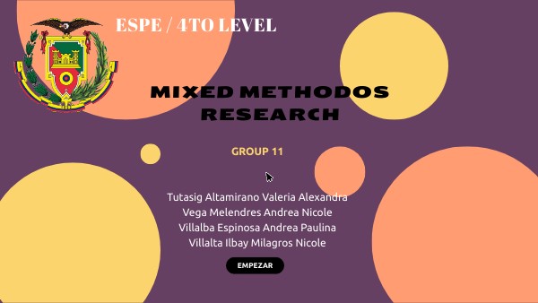EMERGING USE OF MIXED-METHODS RESEARCH