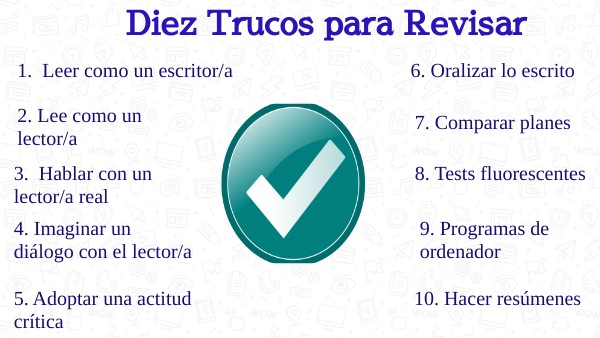 10 trucos para revisar | Genially