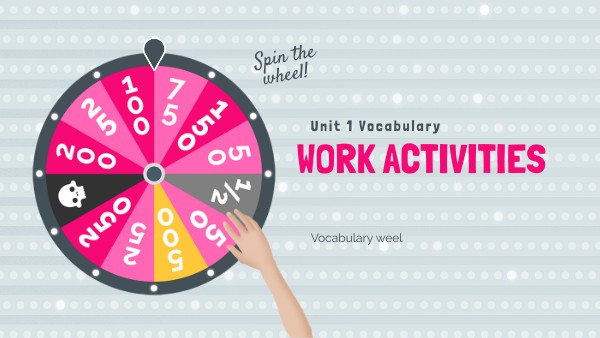 A2.1a U1 Vocab Jobs and professions | Genially